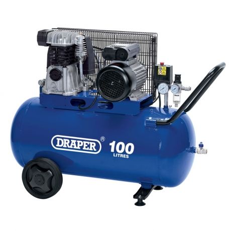 Compresor de aire 100 Litros Draper. 3 HP - BT-Ingenieros