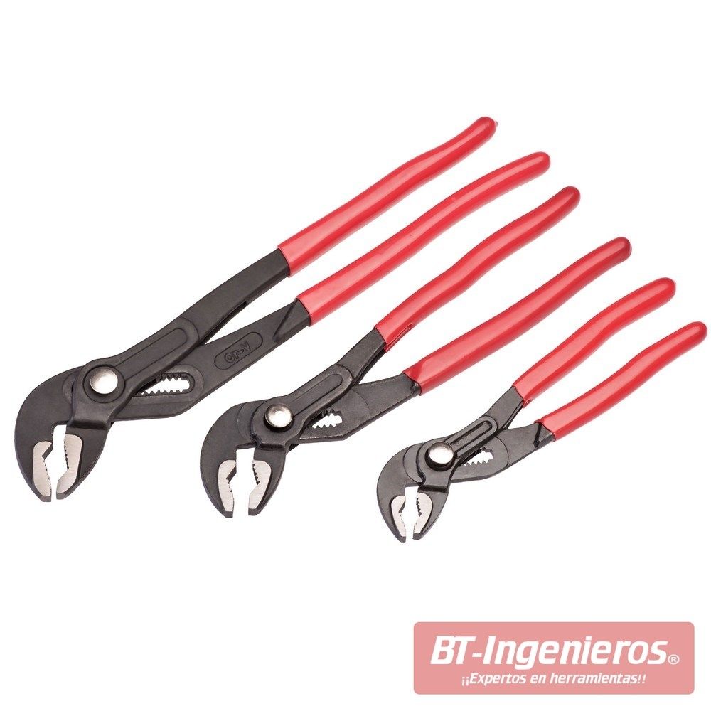 Juego De 3 Alicates Pico De Loro Con Ajuste R pido BT Ingenieros Juego De 3 Alicates Pico De Loro Con Ajuste R pido BT Ingenieros