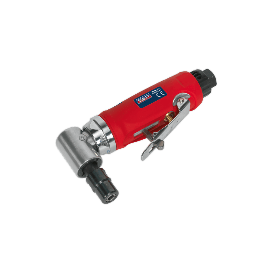 Mini amoladora neumática. 90º