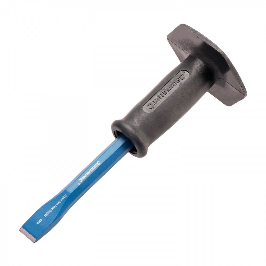 ☑ Cortafrío plano con mango protector - 250 mm