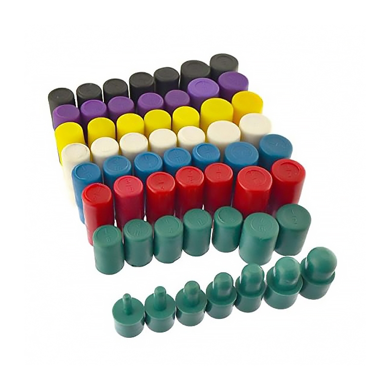 🚗 Kit de Tapones y Cubiertas para Mangueras de Vacío - 49 Piezas🌈