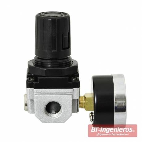 Regulador de aire para compresor 1/4"